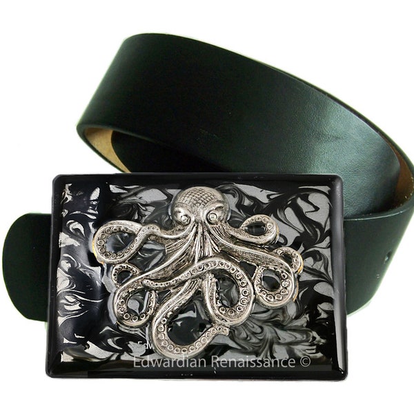 Octopus Belt Buckle - Etsy
