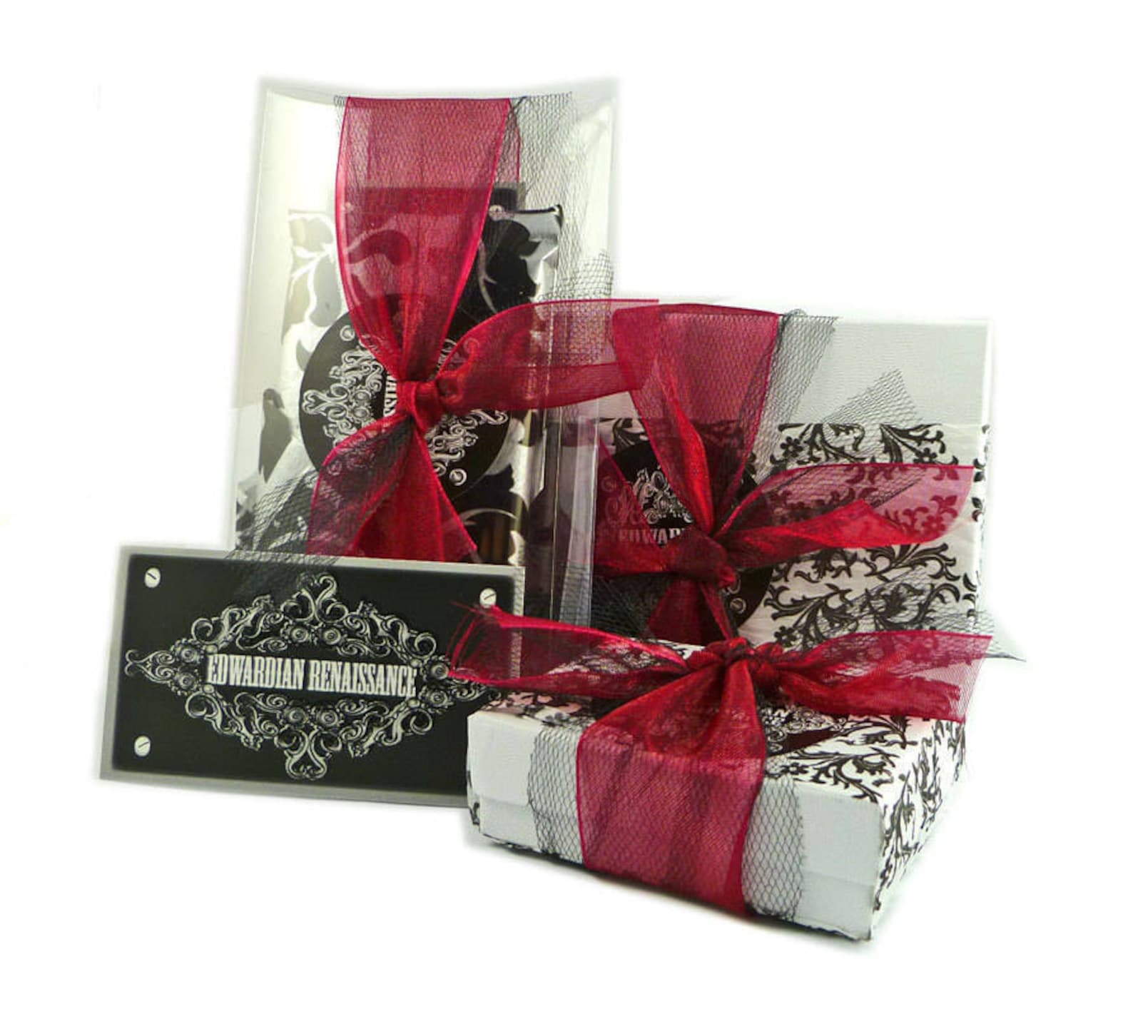 Espejo compacto antiguo con diseño floral Art Nouveau en esmalte negro ...