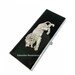 Lion Pill Box: Renaissance Leo Motif, Glossy Black Enamel, Personalized ...