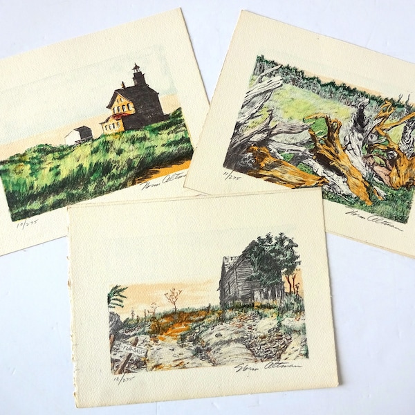 Signed Lithographs - Etsy