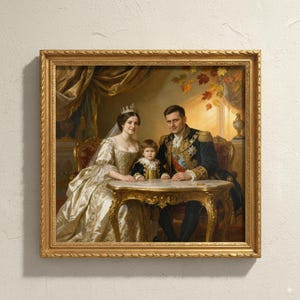 Custom Royal Portrait From Photo | Renaissance Historical Painting ...