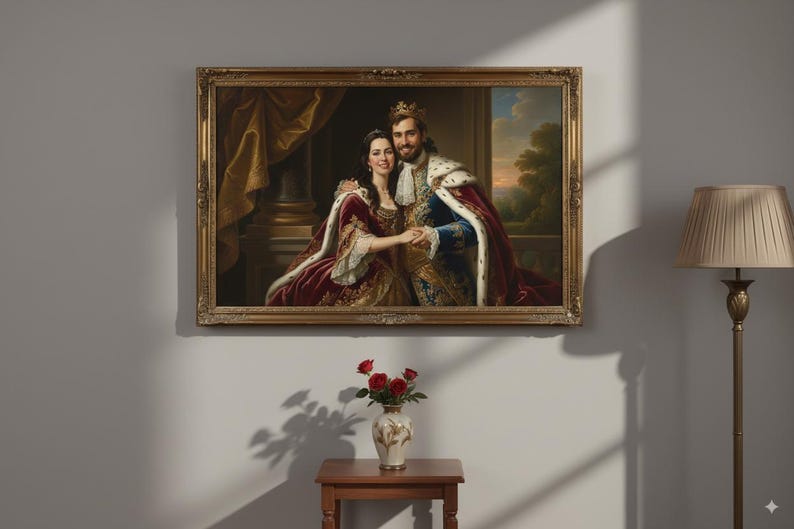 Custom Royal Portrait From Photo | Renaissance Historical Painting ...