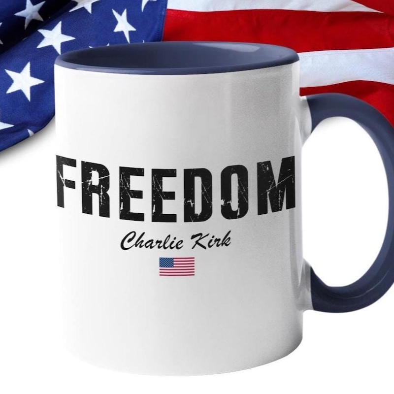 Charlie Kirk Coffee Mug - Etsy