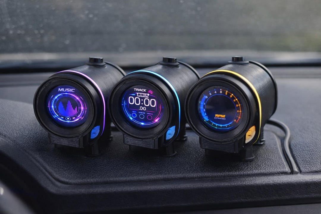 Pulsedash – Driving Feedback Display for Track & Drift | Handbuilt in ...