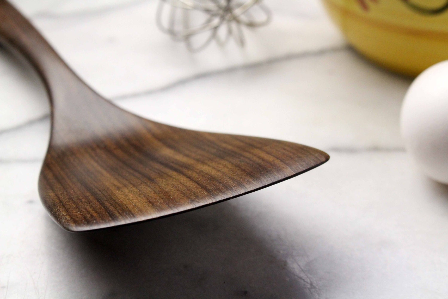 Large Wooden Spatula Kitchen Utensil , Gift for Chef , Handmade Wooden ...