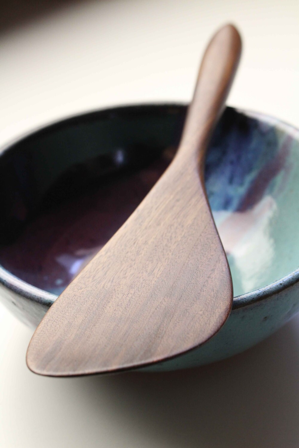 Handmade wooden saute spurtle kitchen utensil of Walnut wood | Etsy