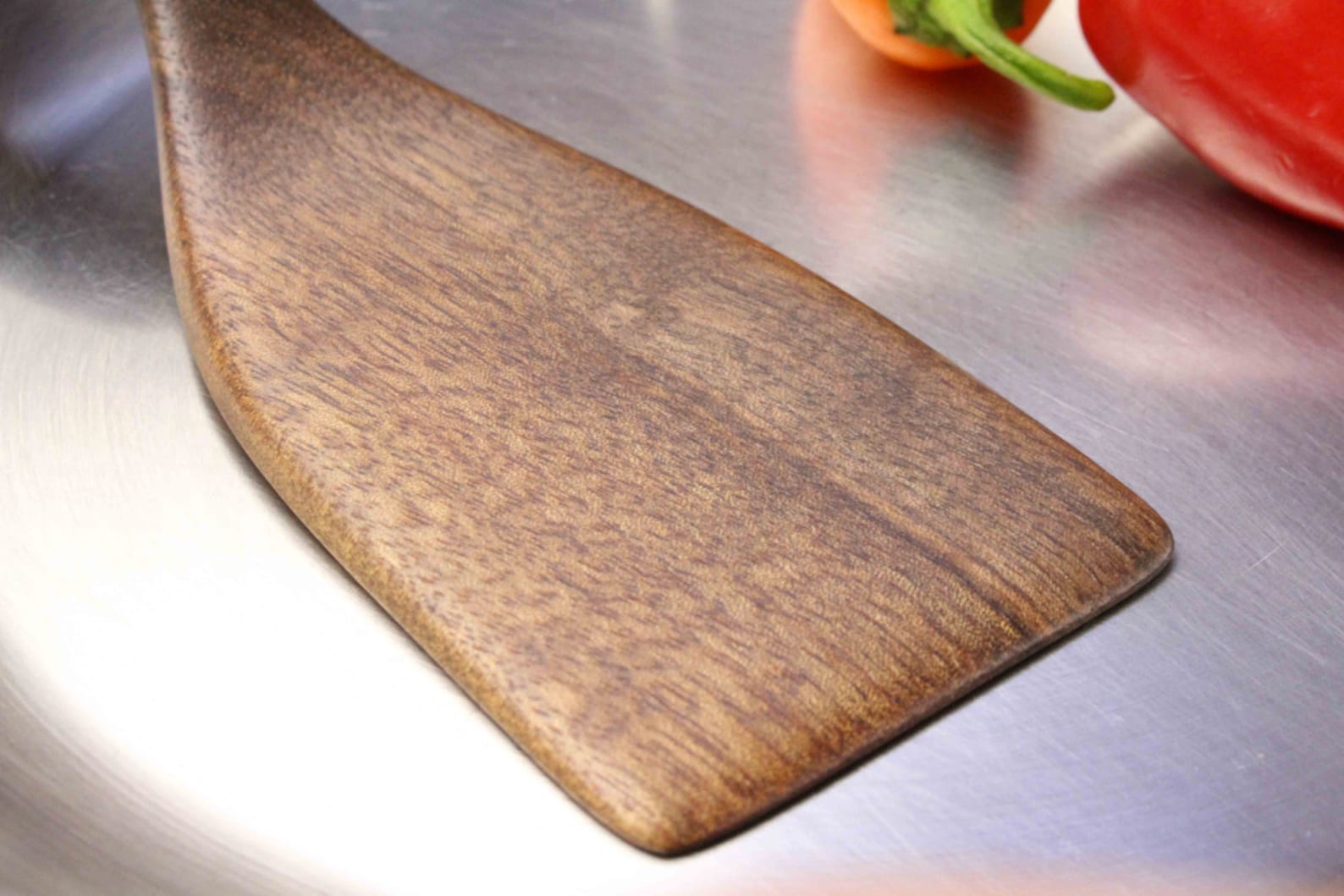 Wooden Spatula Kitchen Cooking Utensil Handmade of Walnut Wood - Etsy