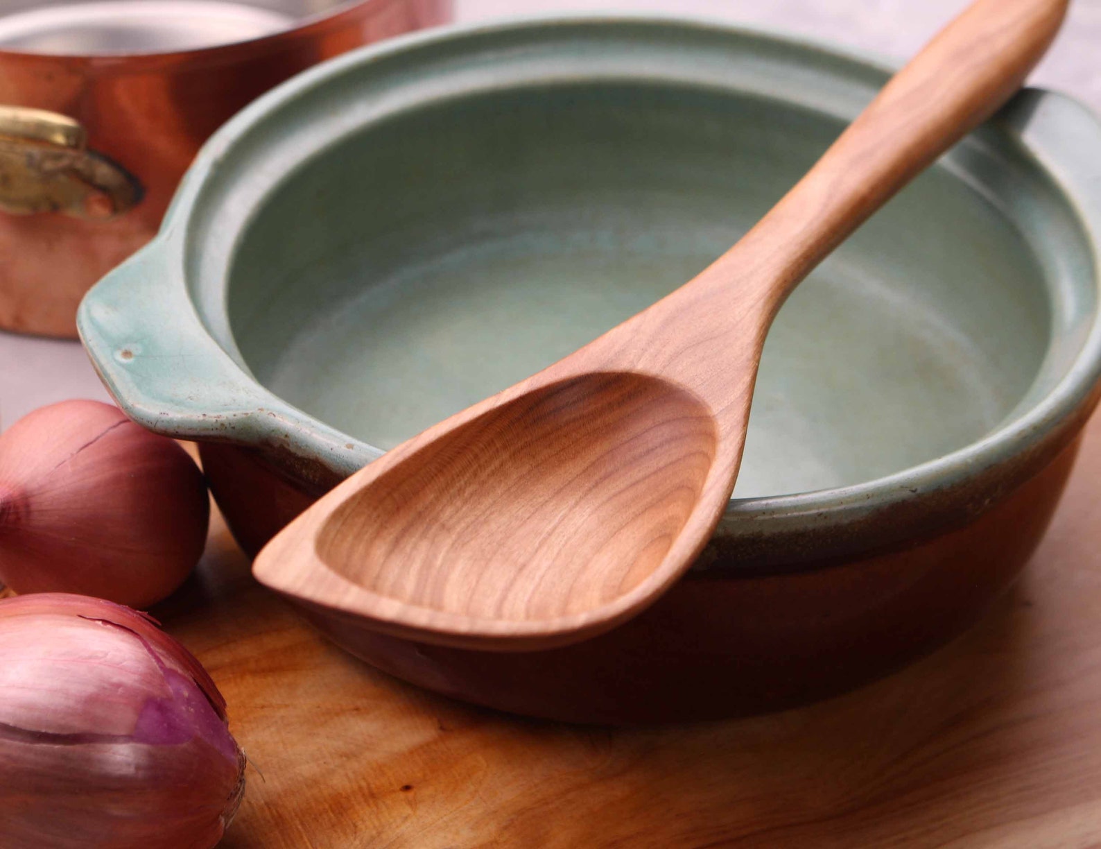 Hybrid Wooden Roux Spoon Spatula Spoon Hand Made From Walnut - Etsy