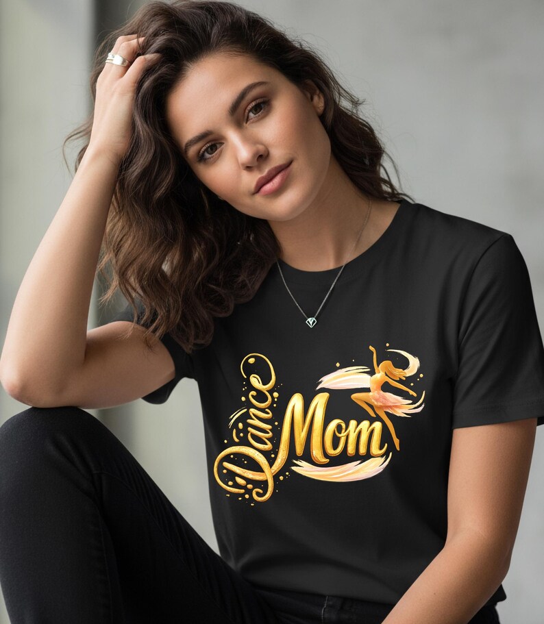Gold Dance Mom PNG Bundle, Golden Dance Mom Shirt Design, Dance Mom ...