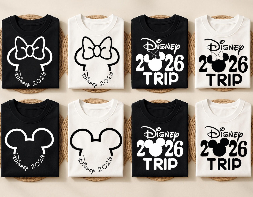 Disney 2026 SVG PNG Bundle 2026 Family Vacation Trip Png Family Trip ...