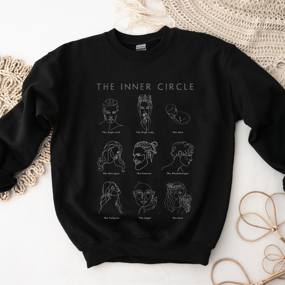 Inner Circle Sweatshirt | ACOTAR Shirt | A Court of Thorns and Roses ...