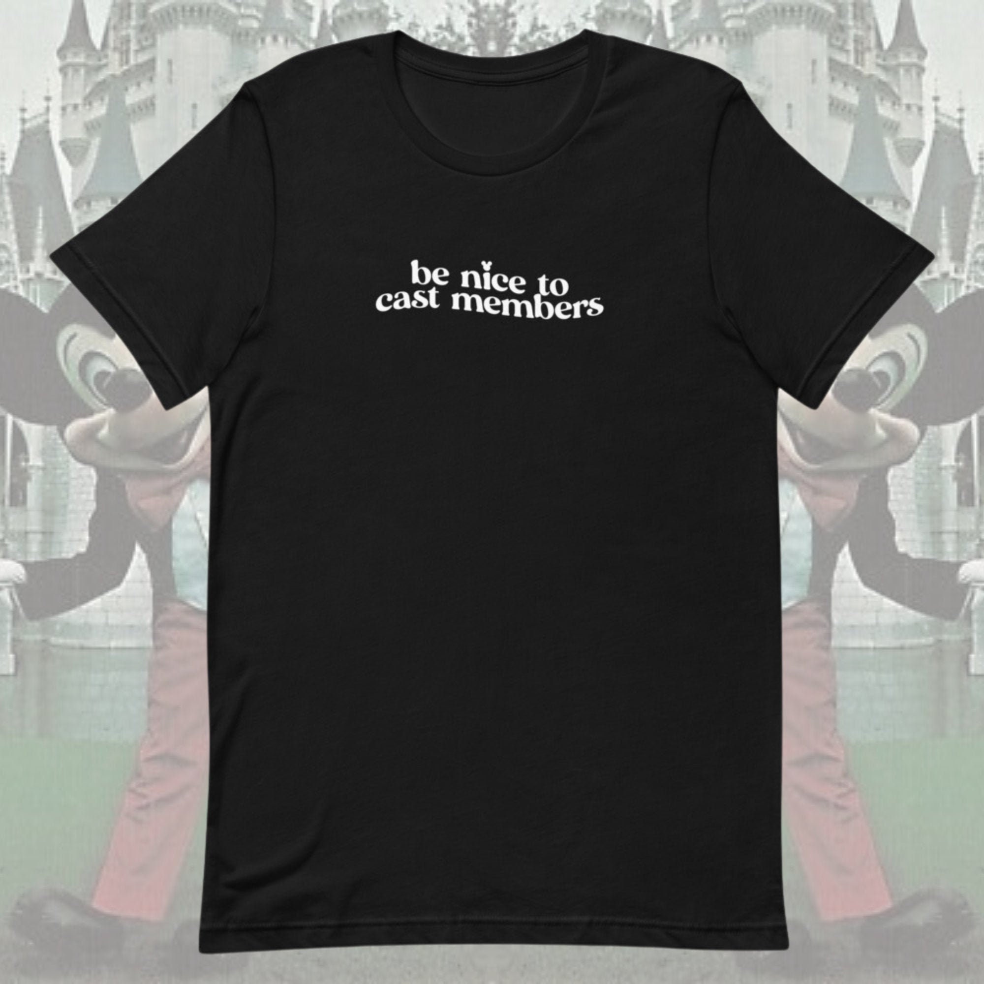 Be Nice to Cast Members Disney World Shirt Cast Member | Etsy