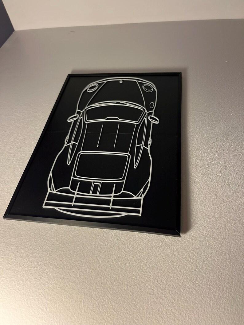 Porsche 911 GT3RS - 3D & Laser Printing File Pack - STL DXF STEP ...