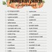 Pumpkin Patch Scavenger Hunt Printable – Fall Family Activity, Autumn ...