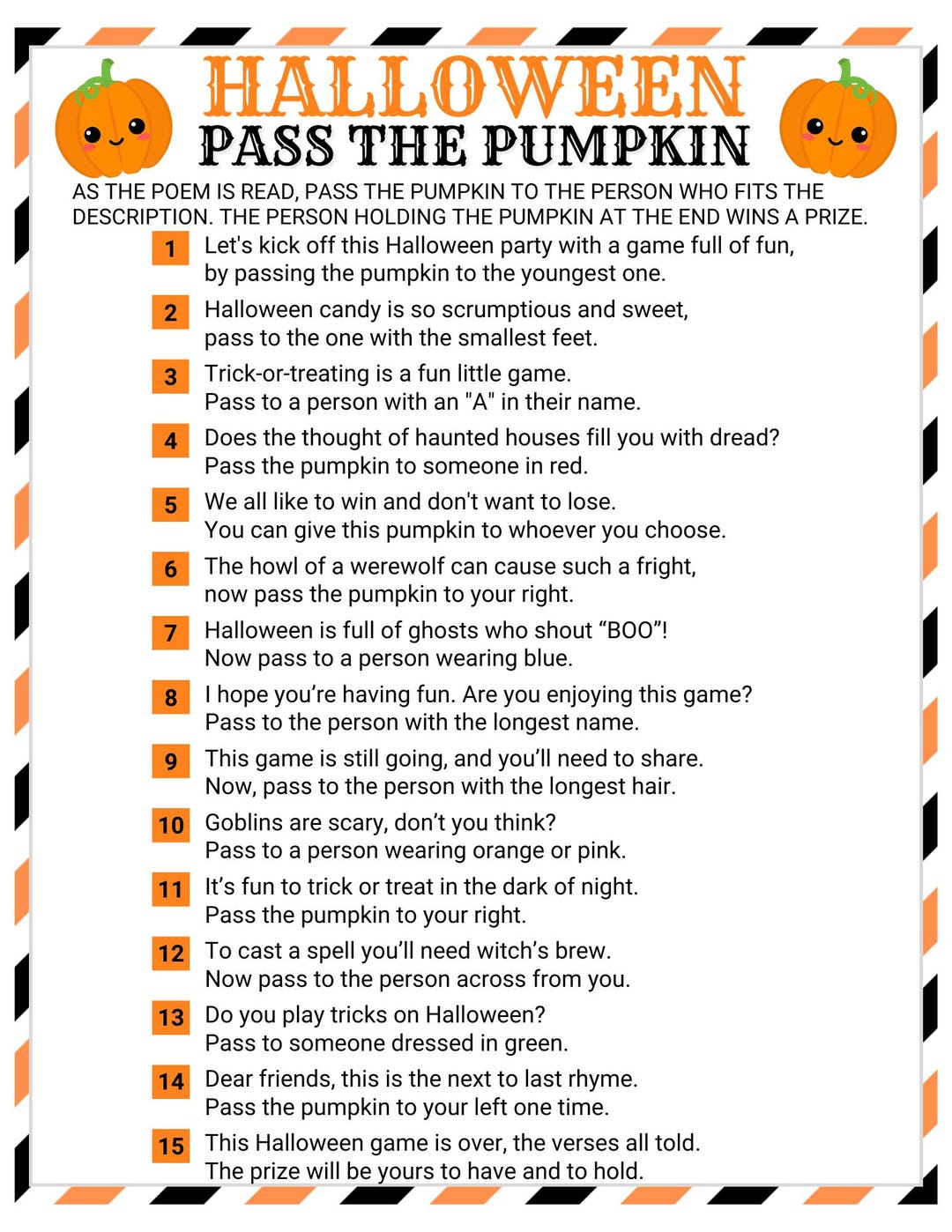 Get Your Boo On: Festive Halloween Party Games & Printables - Etsy UK