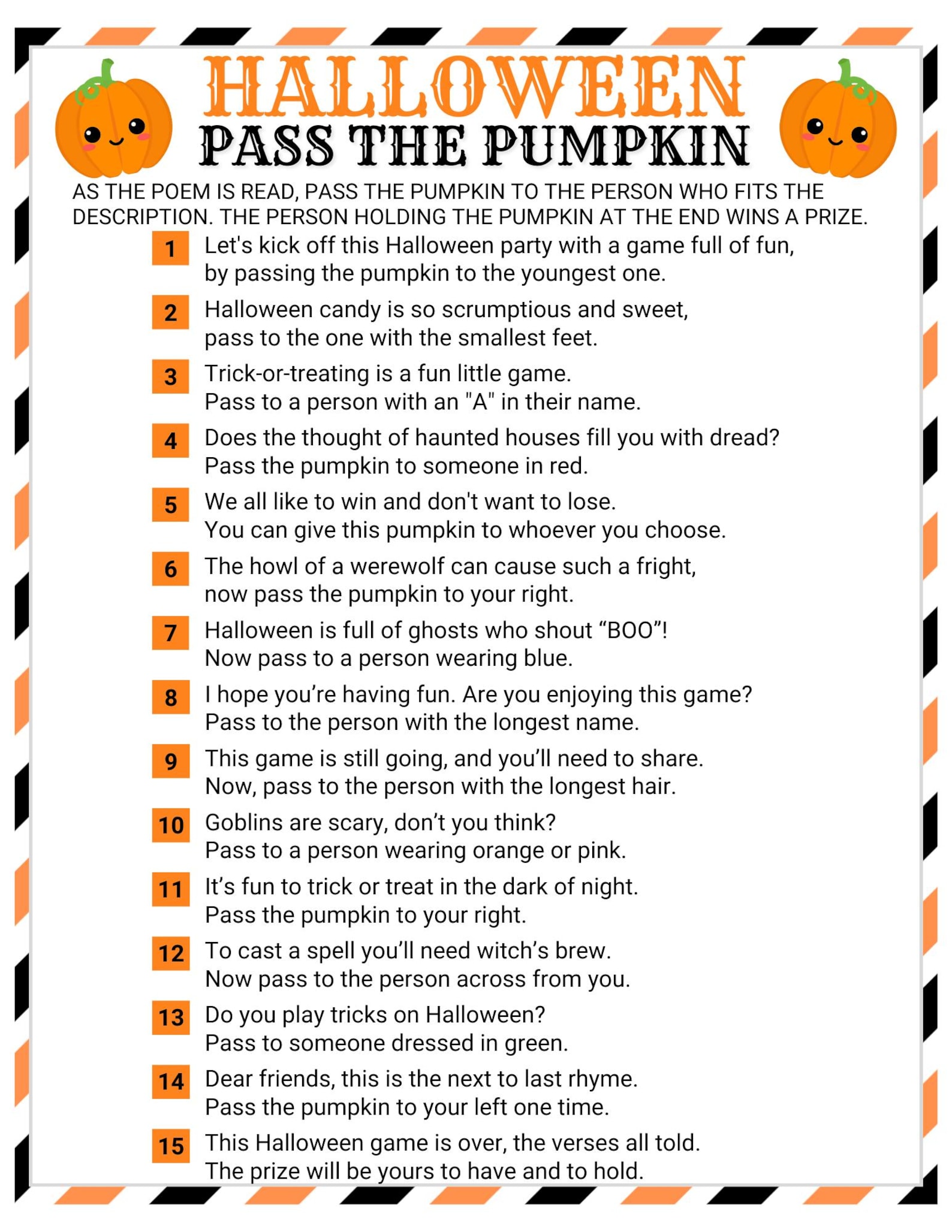 Get Your Boo On: Festive Halloween Party Games & Printables - Etsy