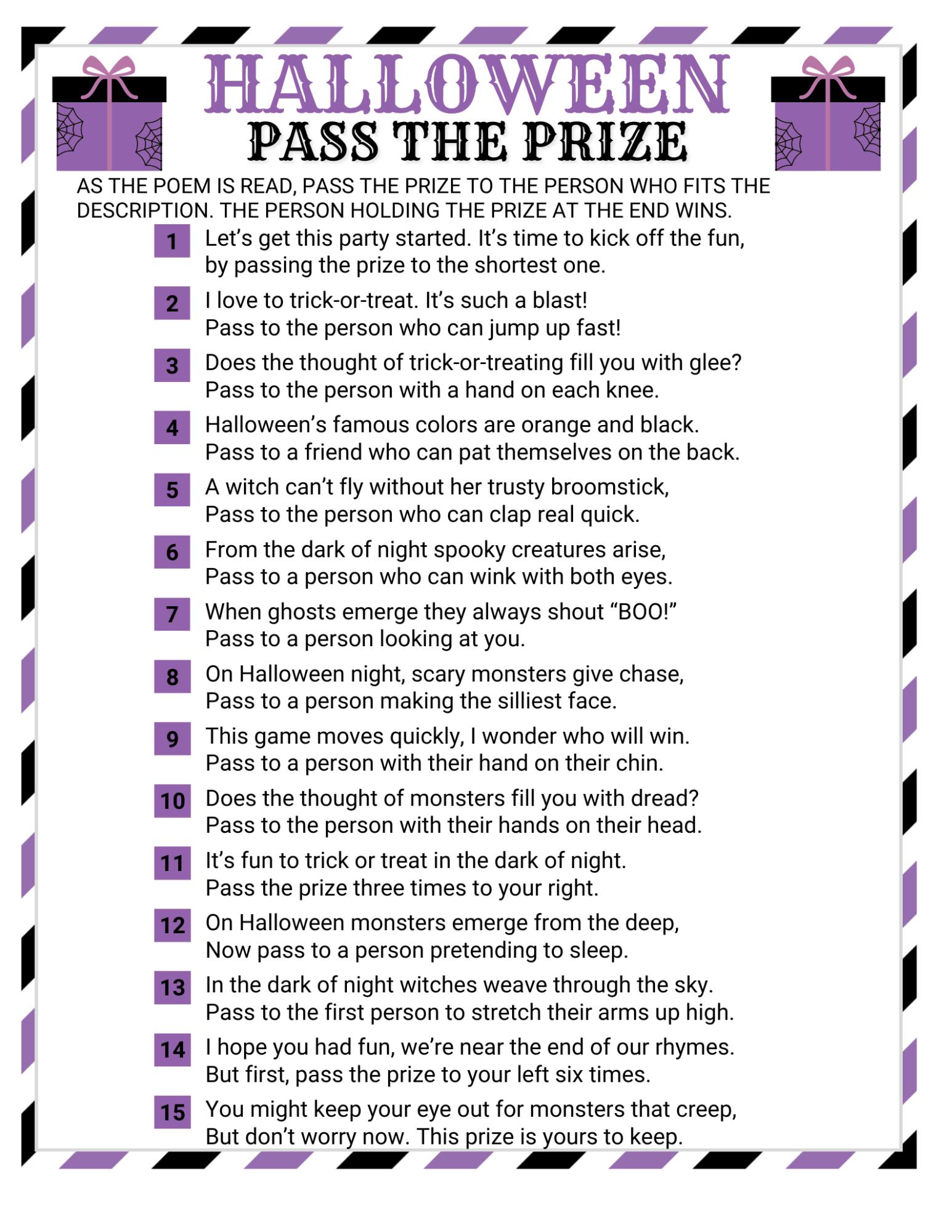 Get Your Boo On: Festive Halloween Party Games & Printables - Etsy