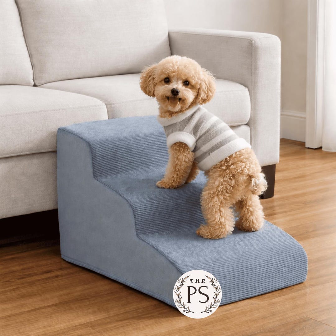 Comfy Pet Steps – Multi-color & Step Options, Durable High-density Foam ...