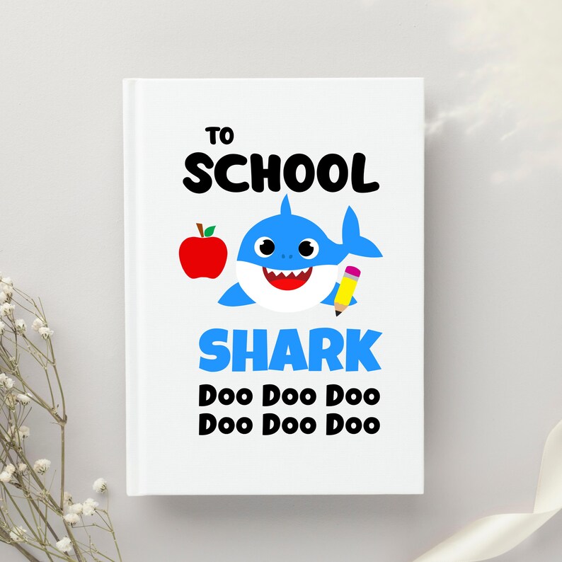 Baby Shark SVG Bundle, Alphabet Letters & Number Fonts, Birthday Party ...