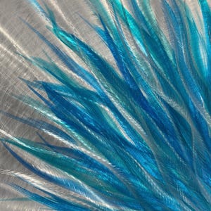 Blue Turquoise Metal Wall Decor Abstract Patio Porch Art-office Home ...