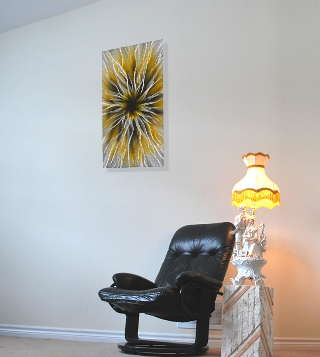 Small Metal Wall Art. Modern Home Decor. Porch Patio Art. - Etsy