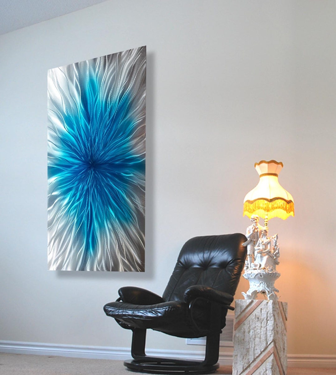 Vertical Horizontal Wall Decor-metal Painting-living Room Home Decor ...