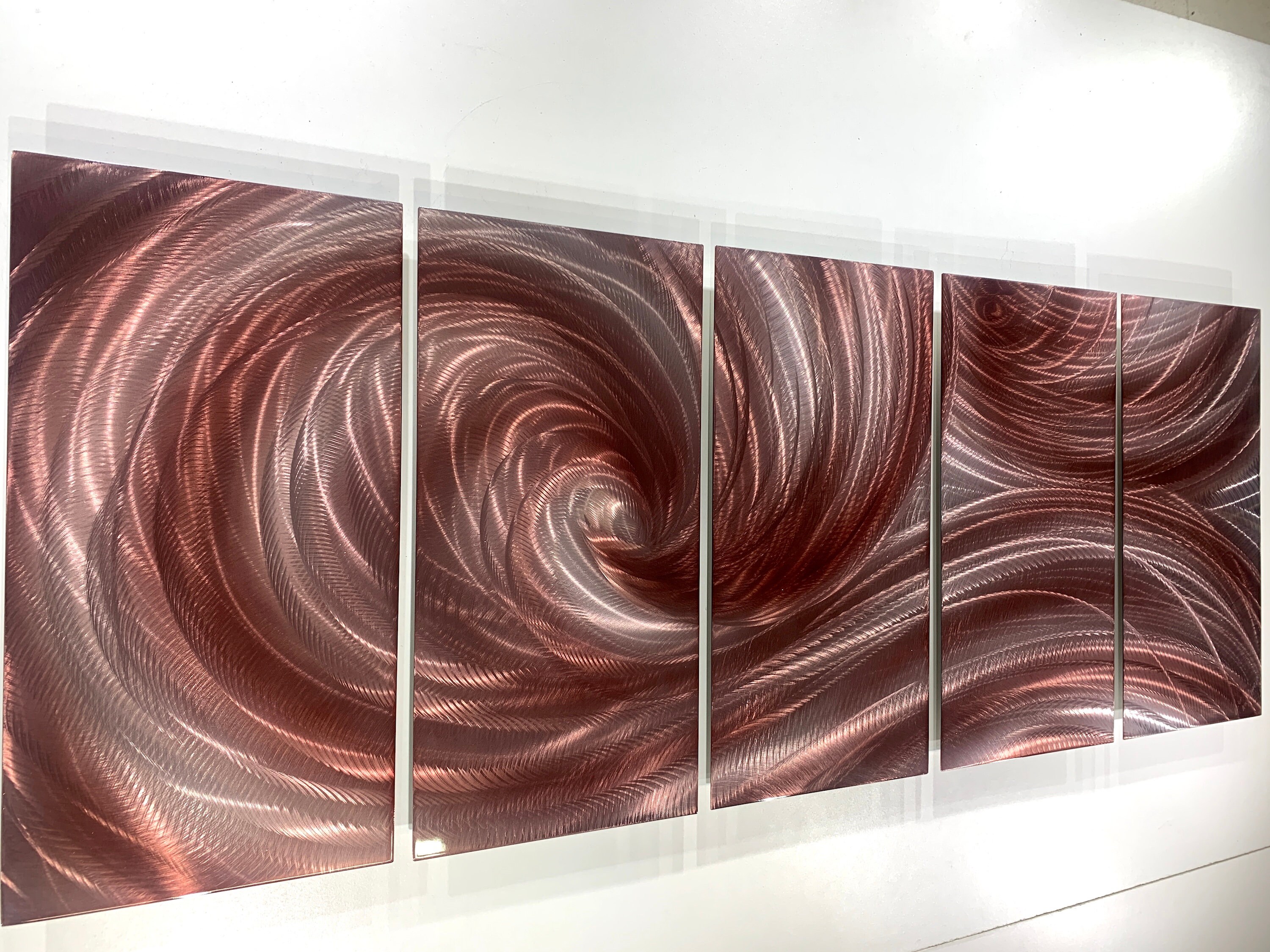 Copper Beige Home Wall Decor-copper Office Art Living Room Bedroom Wall ...