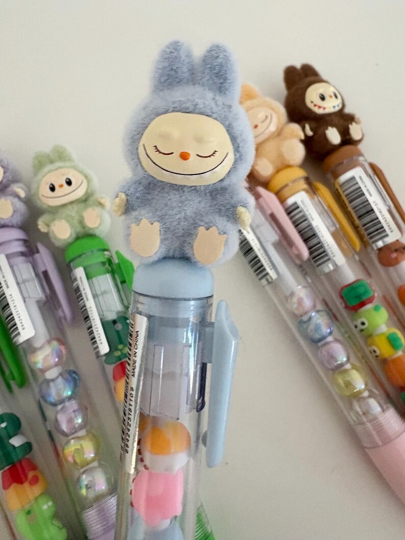 Labubu Cute Pens Multiple Colors Cartoon Craft Pens Toys Great Kids ...