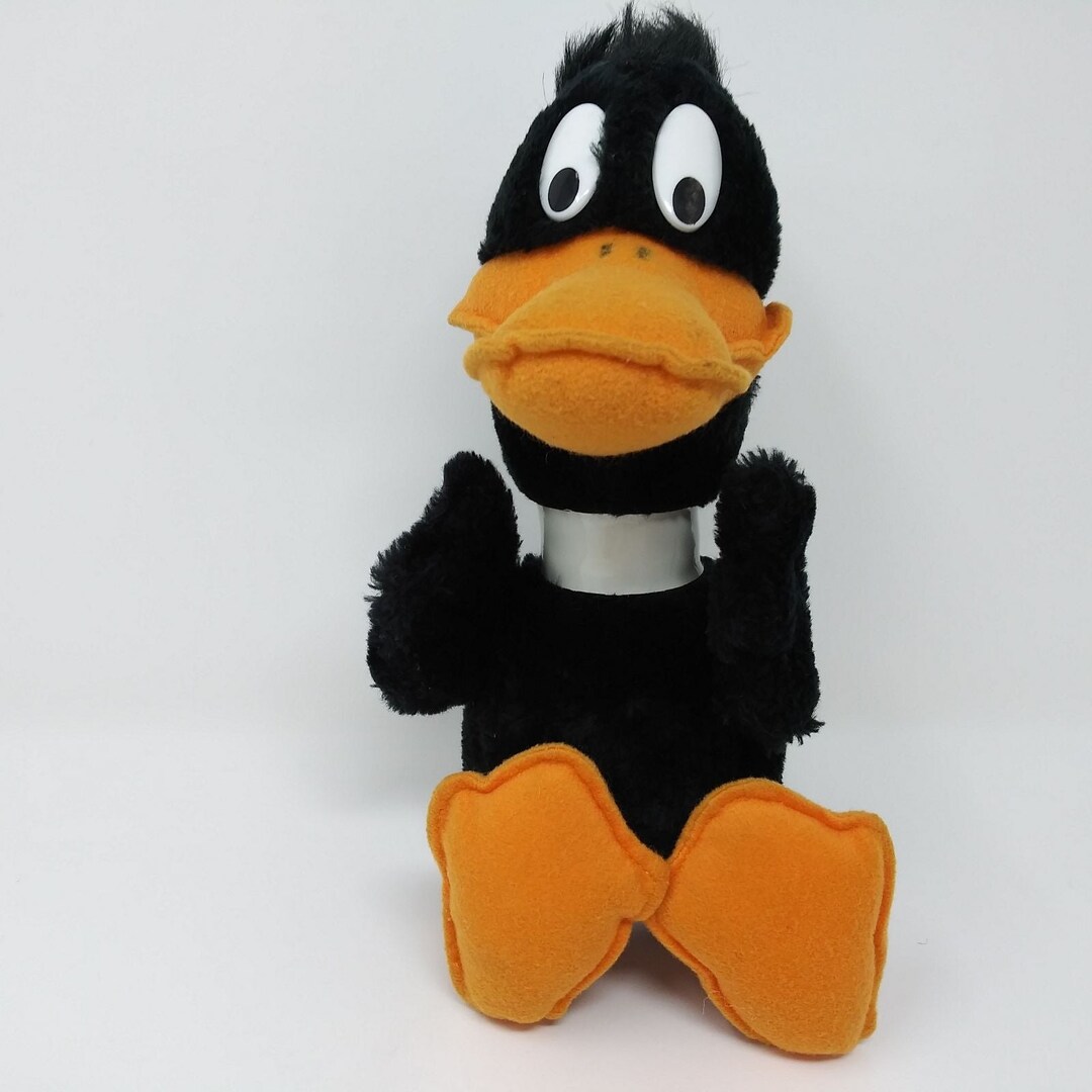Vintage Looney Tunes Daffy Duck 12 Soft Plush Stuffed Animal Doll Toy ...