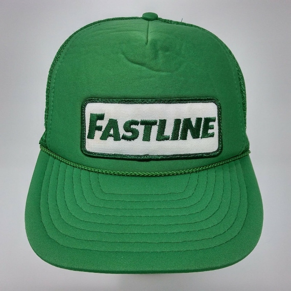 Rare vintage FASTLINE Farm Equipment Drawstring Truck… - Gem