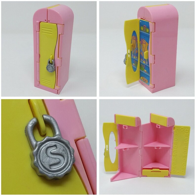 Vintage 1999 Mattel Fashion Polly SHANI School Cool Locker POLLY POCKET ...