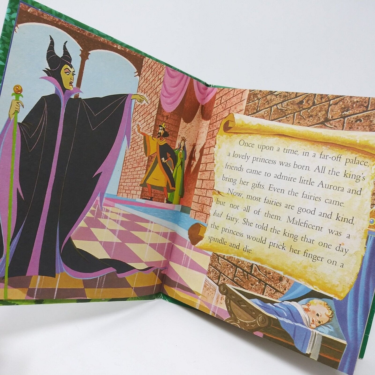 Vintage Golden Tell a Tale Book Walt Disney’s Sleeping Beauty 1992 ...