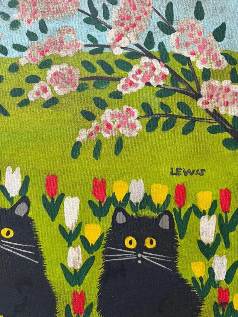 Maud Lewis Oil on Canvas - Etsy
