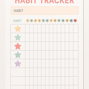 Kids Daily Routine Chart / Printable Morning & Evening Checklist ...