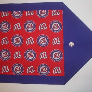 Extra Long Baseball Table Runner, Party Table Runner, Table Decor, Red ...