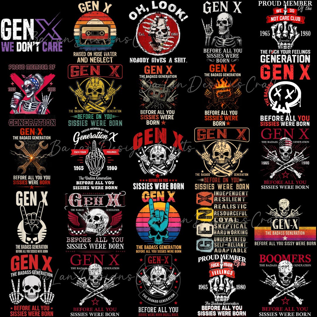 20+ Gen X Skull Rock Hand Before All You Sissie Were Born Png, the ...