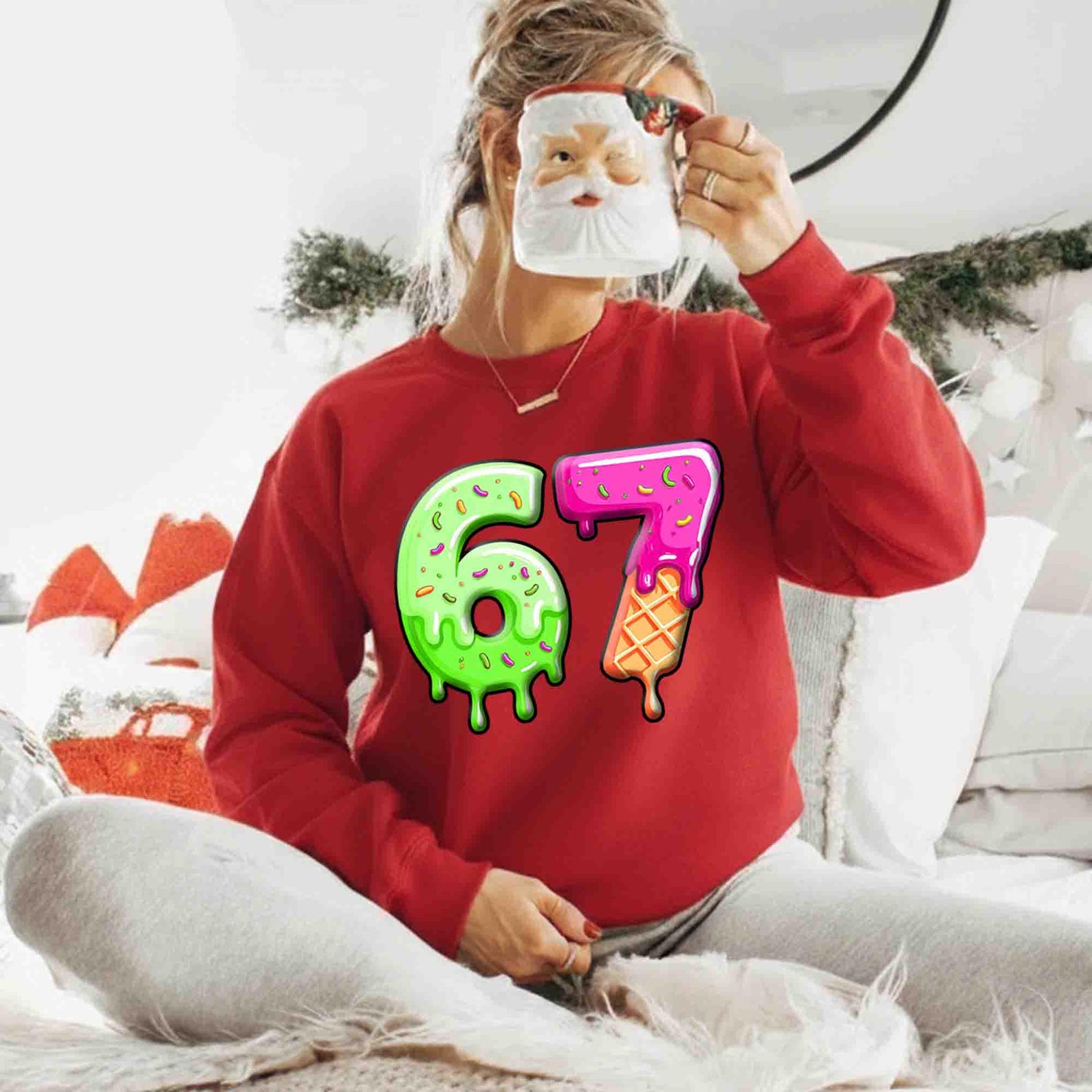 67 Drip Ice Cream PNG Bundle, 67 Birthday Png, Funny Meme Graphic Tee ...