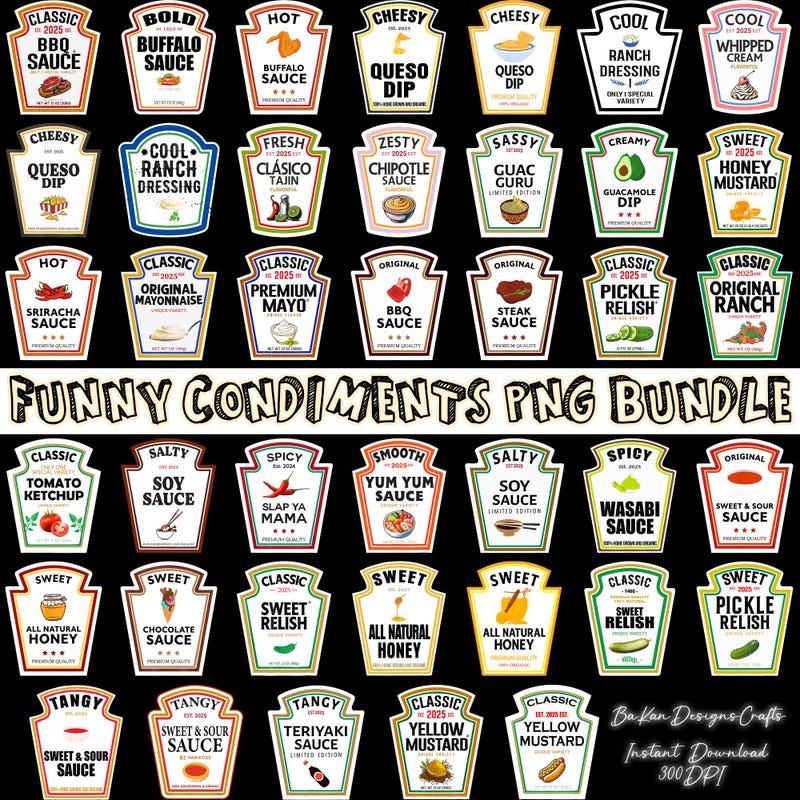 Buffalo Sauce Condiment - Etsy