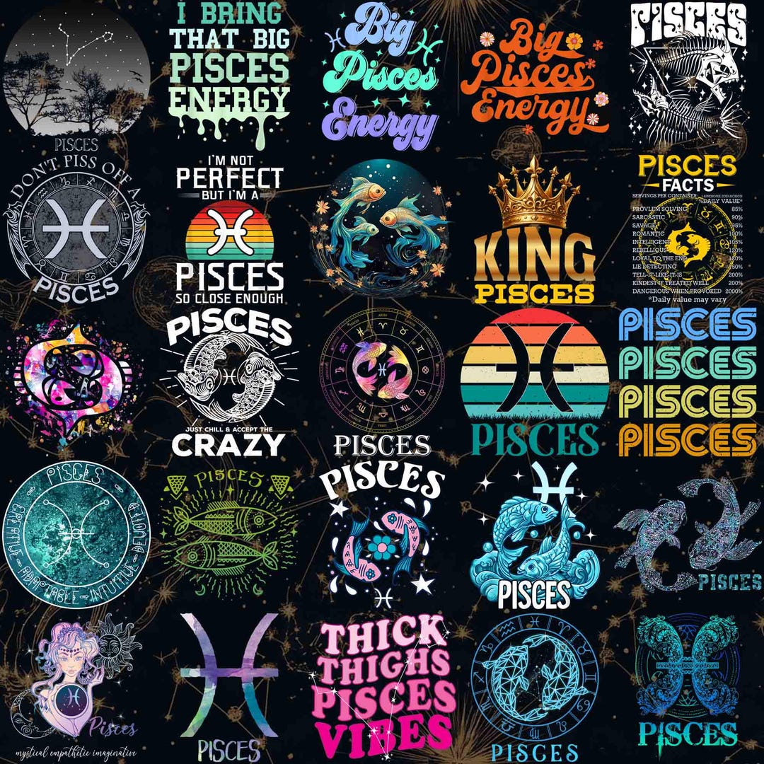 25 Pisces Zodiac Png, Pisces Png, Pisces King Png, Pisces Queen Png ...