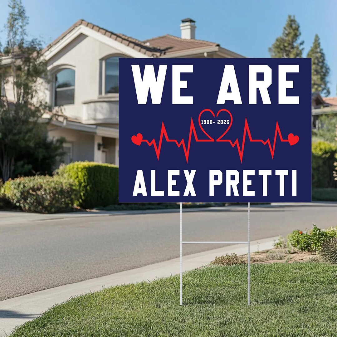 Be Pretti Good Minnesota RIP Yard Sign - Etsy