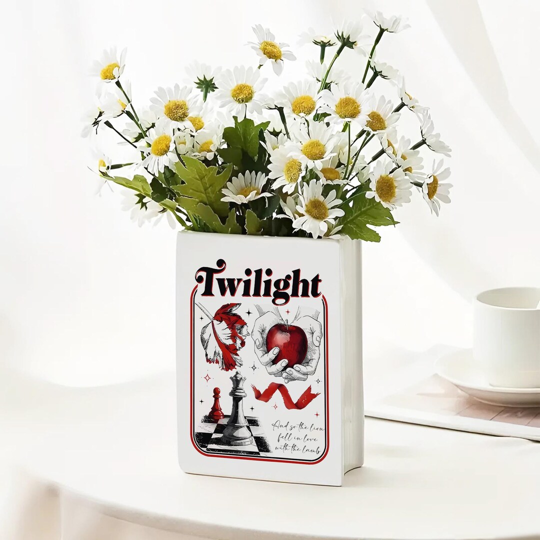 Vintage Twilight Fans Homage Saga Comic Ceramic Book Vase - Etsy