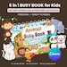 Toddler Learning Busy Book: Tracing, Numbers, Letters (PDF Printable ...
