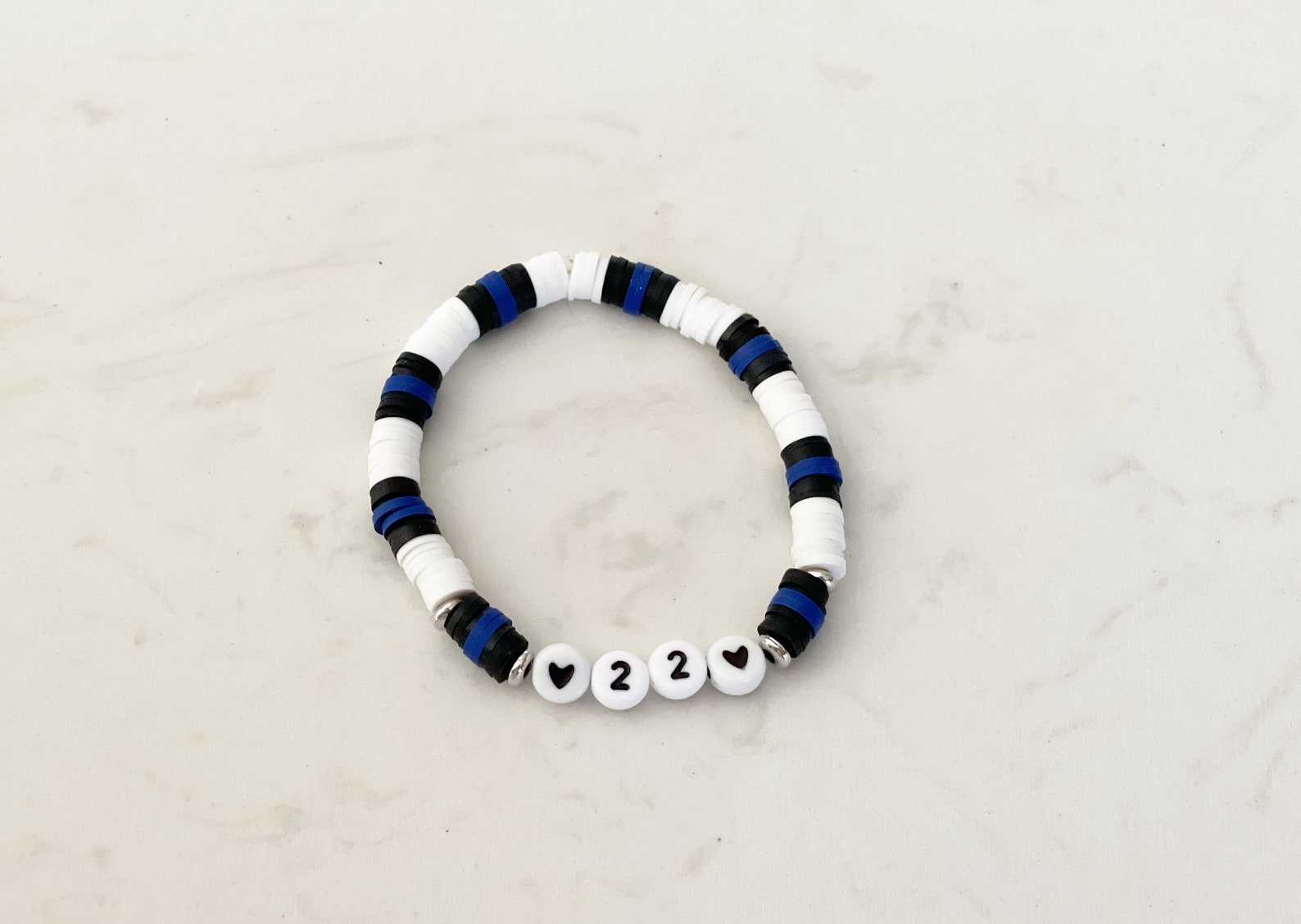 Police Bracelet ~ Thin Blue Line ~ Police Wife ~ Support Police ~ LEO ...