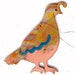 Coppercutts Quail Ornament Rustic Southwest Copper and Wood With Your ...