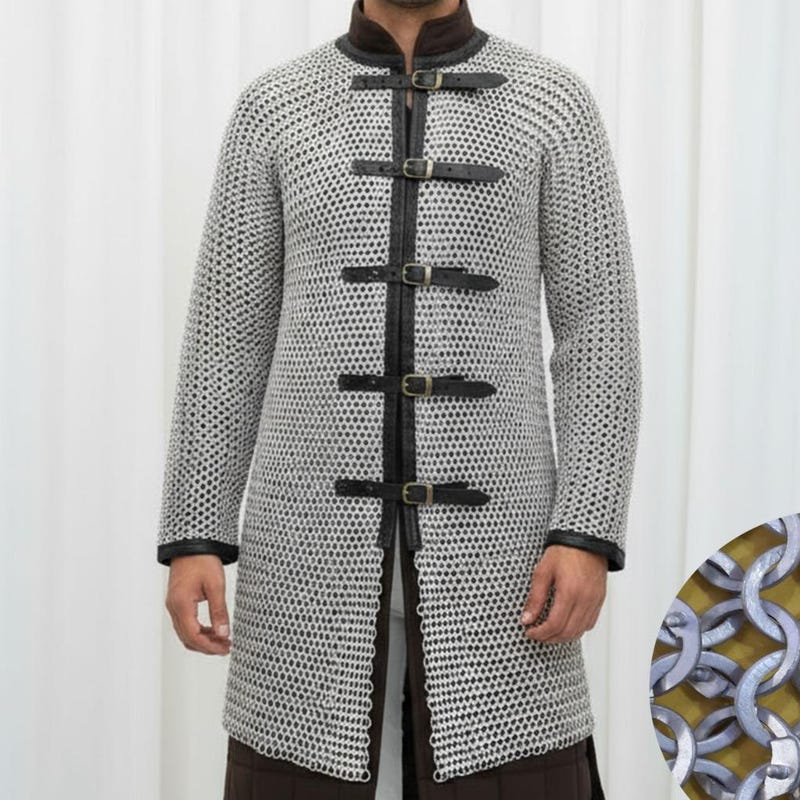 Viking Chainmail Hauberk - Etsy