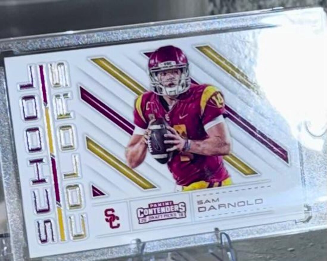 Sam Darnold Rookie Card - Seattle Seahawks QB- Superbowl Bound - Etsy