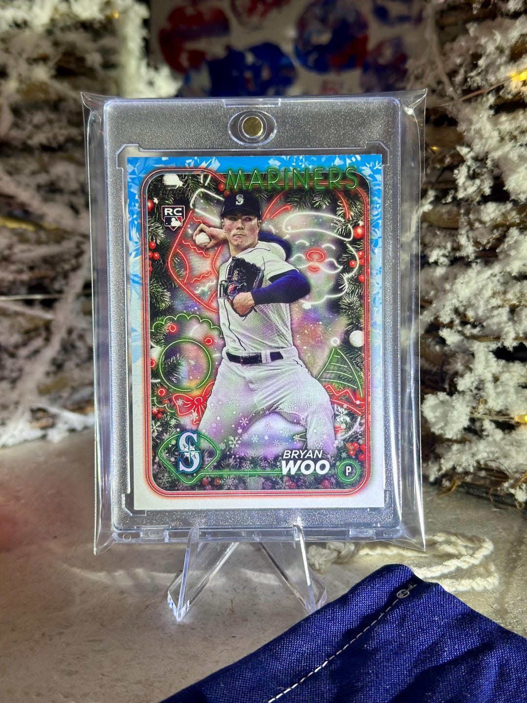 Bryan Woo Rookie Card- Seattle Mariners- RP2 Gift Bundle - Etsy