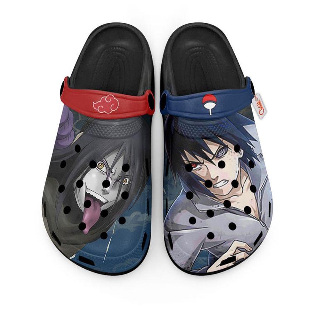 Sasuke Uchiha and Orochimaru Clogs Shoes - Etsy