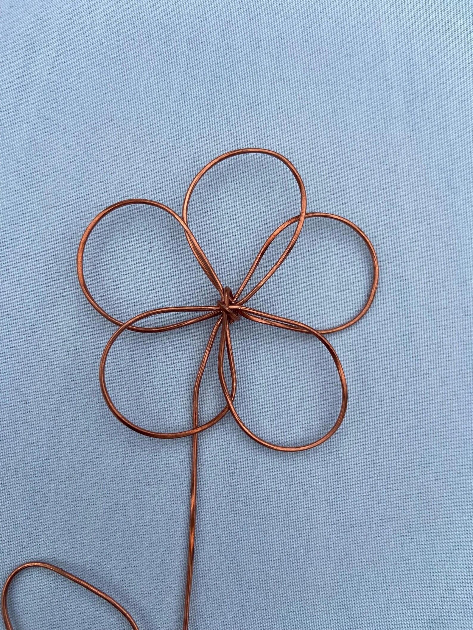 Delicate 5 Pedal Dowel Flower: Large or Small, With or Without Leaf. - Etsy