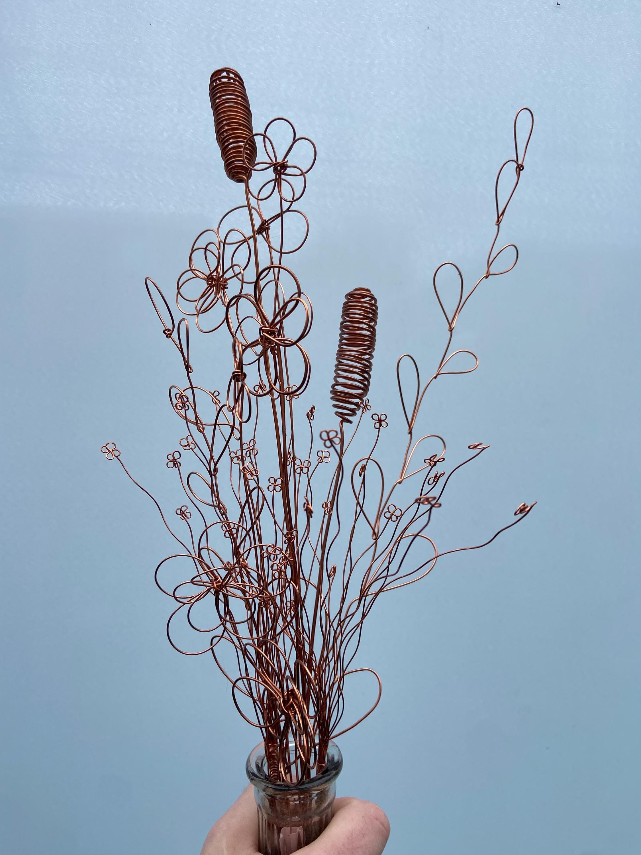 Delicate 5 Pedal Dowel Flower: Large or Small, With or Without Leaf. - Etsy